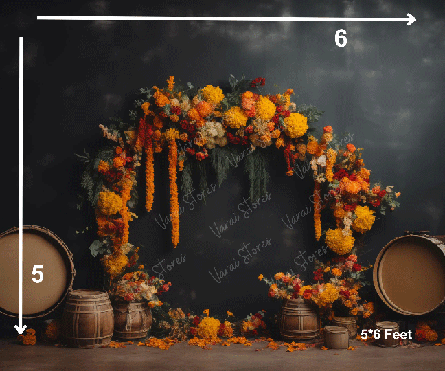 Traditional Decor - Printed Baby Backdrop - FABRIC (PRE ORDER)