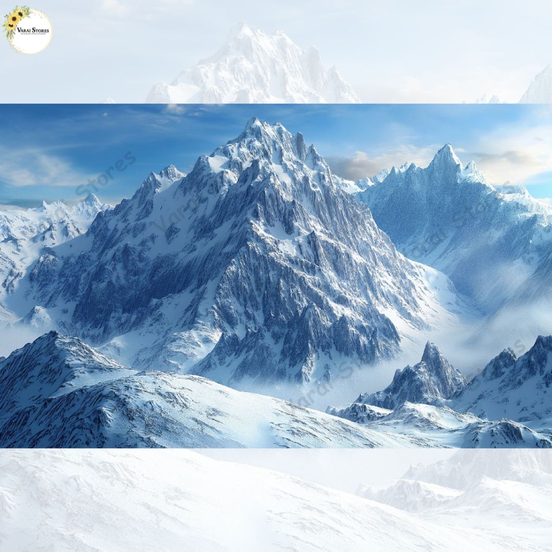 Himalaya Mountain - Printed Baby Backdrop - FABRIC (PRE ORDER)