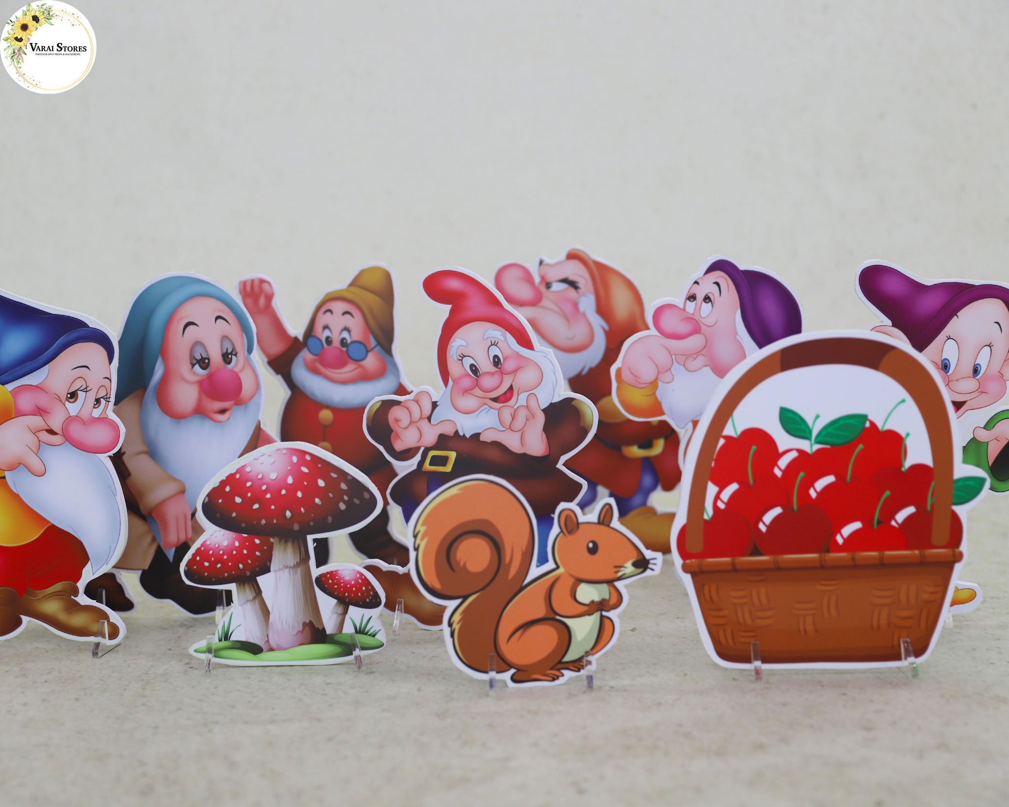 Snow White Theme Cutouts