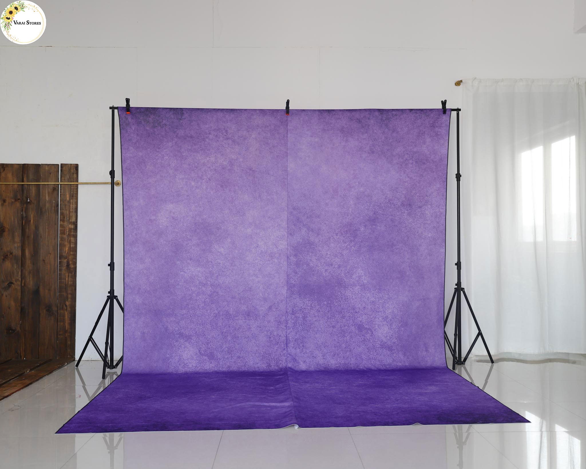 Textured Light Purple - Printed Lifestyle Backdrop - PREMIUM FABRIC